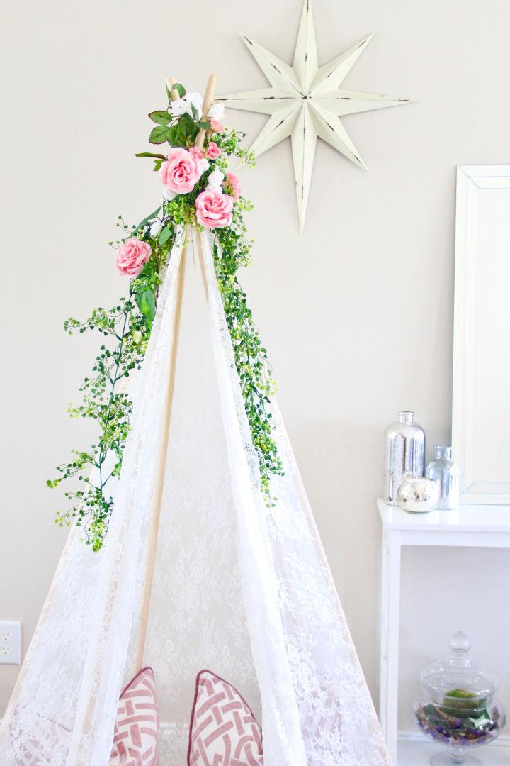 20 DIY Teepee Patterns for Kids | How to Make a Teepee