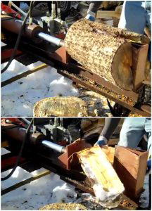 10 Homemade Log Splitter Plans (Build DIY Wood Splitter)