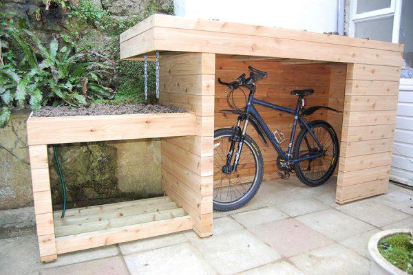20 Free DIY Bike Shed Plans (Outdoor Bike Storage)
