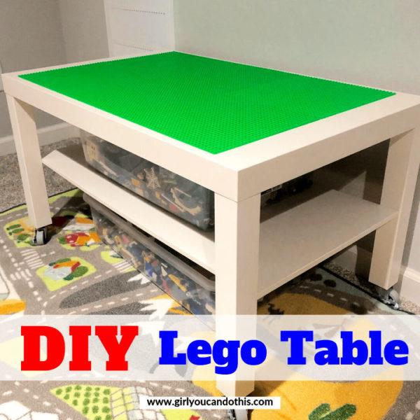 25 Homemade DIY Lego Table Ideas with Storage