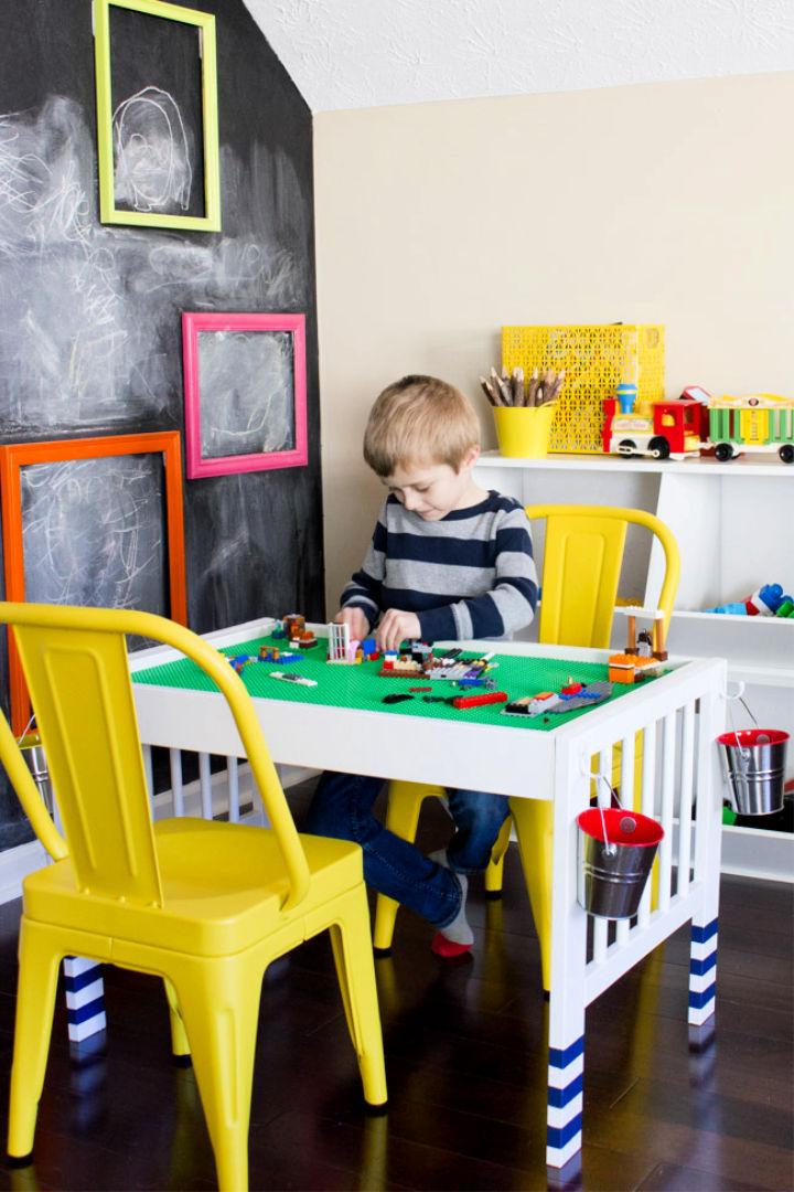 25 Homemade DIY Lego Table Ideas with Storage