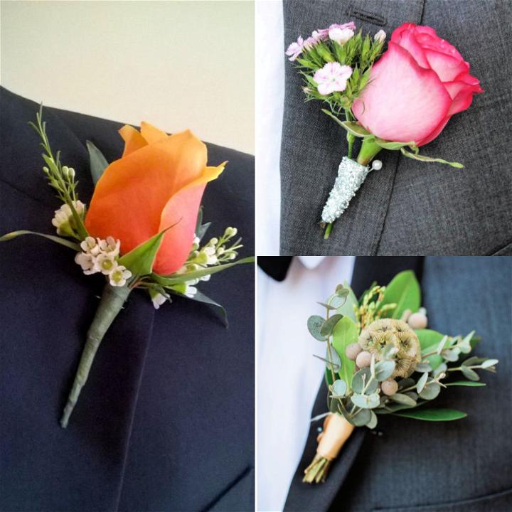 How to Make a Corsage (20 Easy DIY Corsage Ideas)