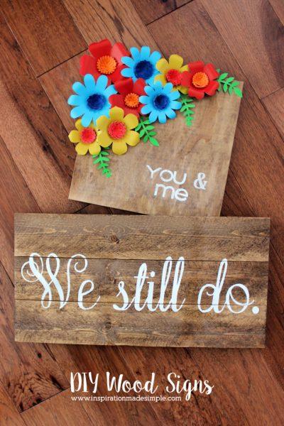30 Homemade DIY Wood Signs You Can Make