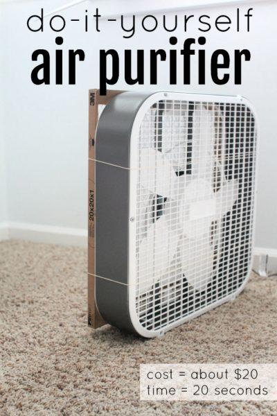 10 DIY Air Purifier Ideas To Make Cheap Air Filtration System