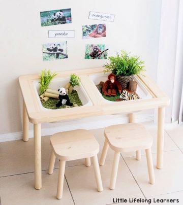 30 Homemade DIY Sensory Table Plans (How to Build)