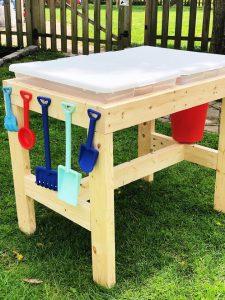 30 Homemade DIY Sensory Table Plans (How to Build)