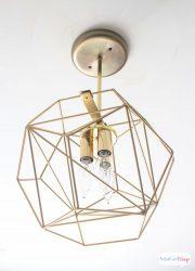 30 DIY Light Fixtures (How to Make a Lighting Fixture)