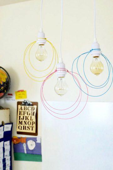 30 DIY Light Fixtures (How to Make a Lighting Fixture)
