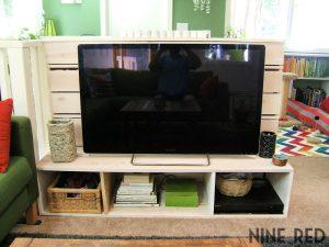 30 Homemade DIY TV Stand Ideas and Plans (How to Build)