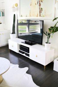 30 Homemade DIY TV Stand Ideas and Plans (How to Build)