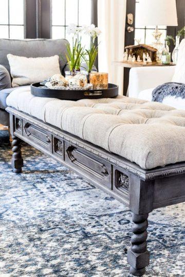 30 Easy DIY Ottoman Ideas To Make Your Own