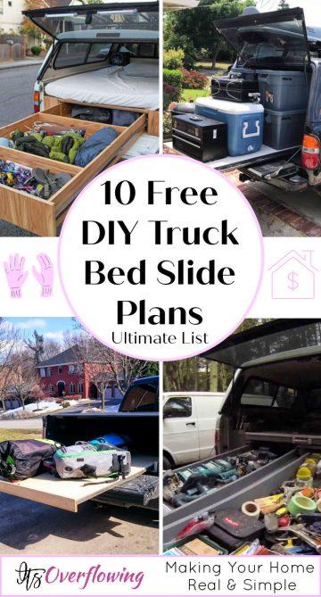 10 Free DIY Truck Bed Slide Plans