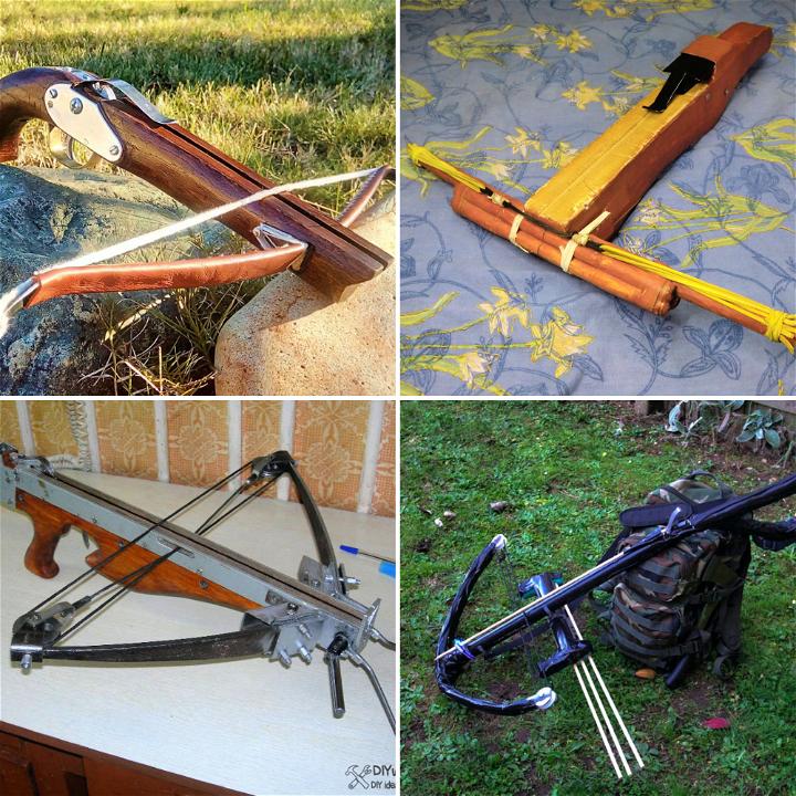 15 Homemade DIY Crossbow Plans (How to Make)