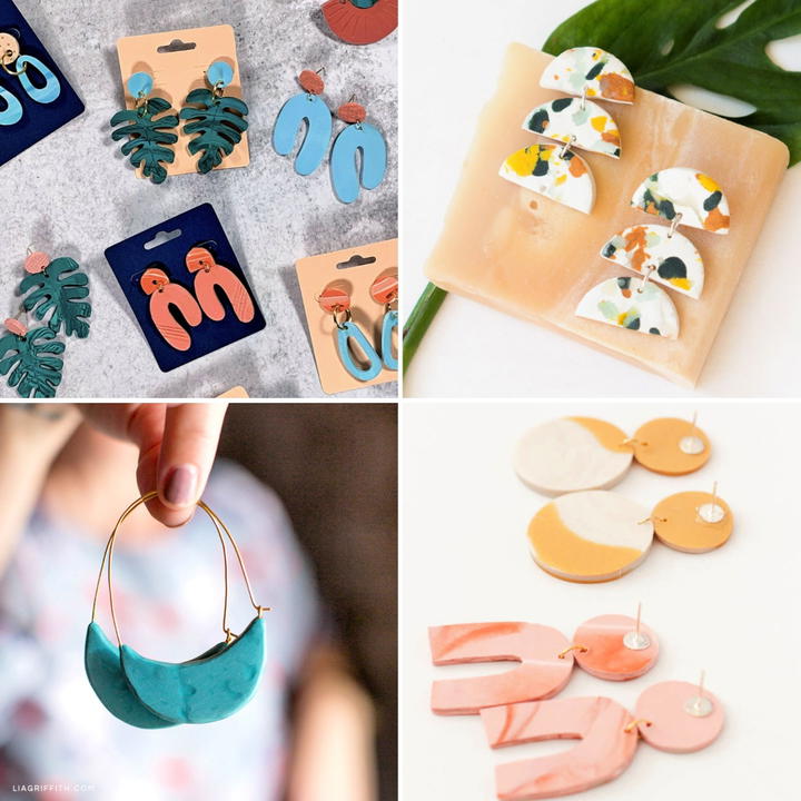 How to Make Polymer Clay Earrings (15 DIY Clay Earrings)