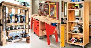 25 Homemade DIY Tool Storage Ideas
