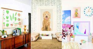 25 Cheap DIY Poster Frame Ideas (How to Make)