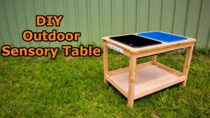 30 Homemade DIY Sensory Table Plans (How to Build)
