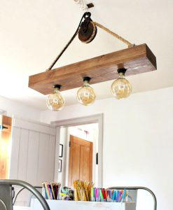 30 DIY Light Fixtures (How to Make a Lighting Fixture)