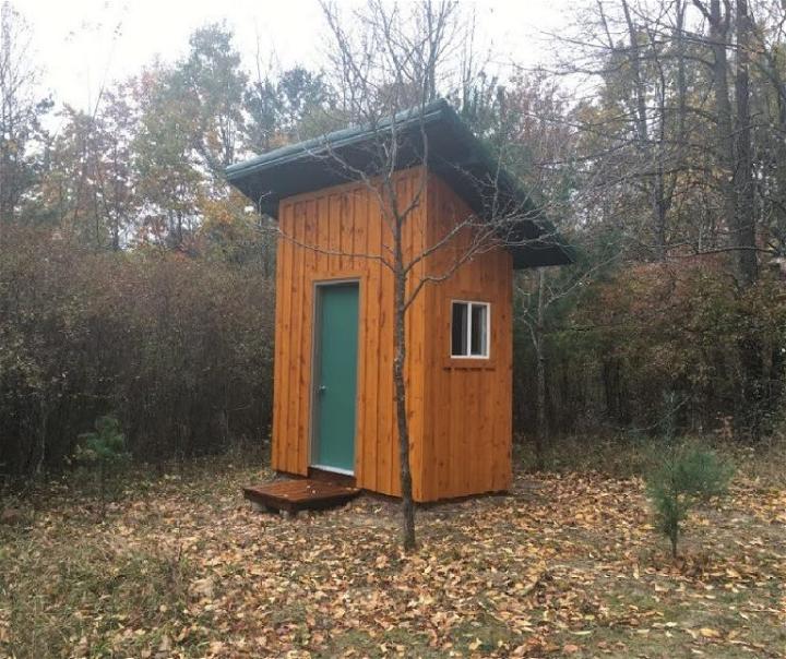 15 Free DIY Outhouse Plans (How to Build an Outhouse)