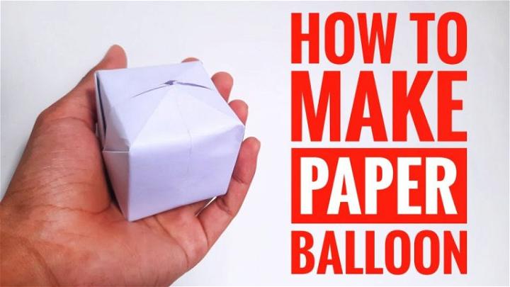 How to Make an Origami Balloon (20 Paper Balloon Ideas)