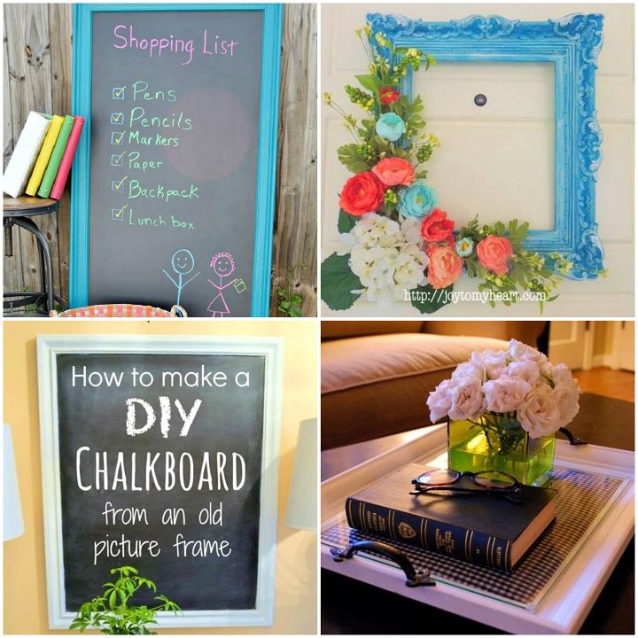 30 Creative Ideas to Repurpose Old Picture Frames