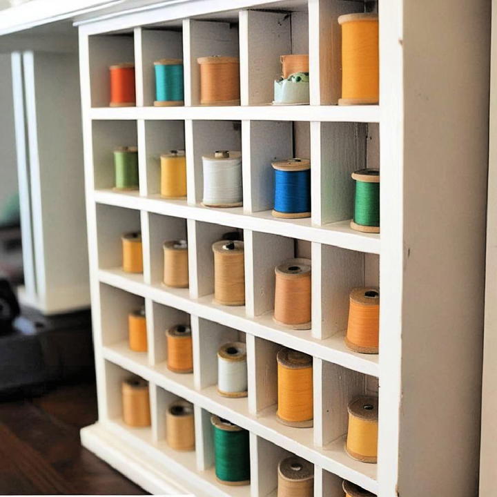 DIY Vintage Spool Thread Holder