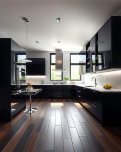 25 Kitchen With Dark Wood Floors Ideas for Elegance