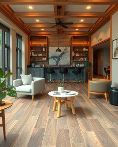 25 Man Cave Flooring Ideas for a Masculine Retreat