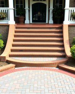 25 Brick Front Steps Design Ideas for Curb Appeal