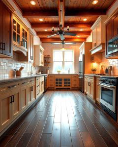 25 Kitchen With Dark Wood Floors Ideas for Elegance