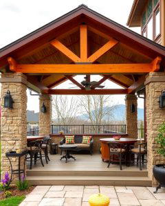 25 Gable Patio Roof Design Ideas for a Stylish Outdoor Space