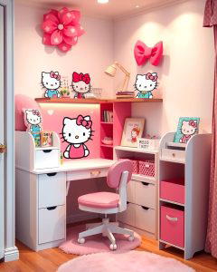 25 Hello Kitty Bedroom Ideas for a Cute and Cozy Space