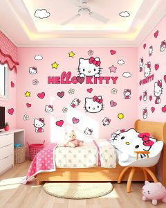 25 Hello Kitty Bedroom Ideas for a Cute and Cozy Space