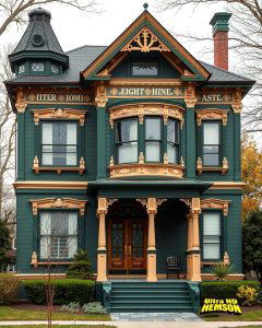 25 Green Victorian House Colors for Historic Charm