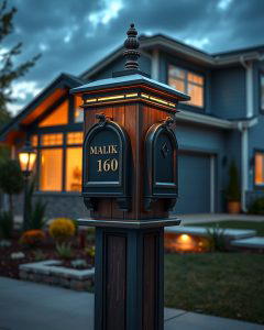 25 Unique Mailbox Post Ideas to Boost Curb Appeal