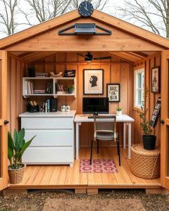 20 Garden Office Ideas for a Productive Outdoor Workspace