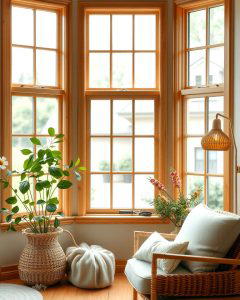 25 Farmhouse Interior Window Trim Ideas for Charm