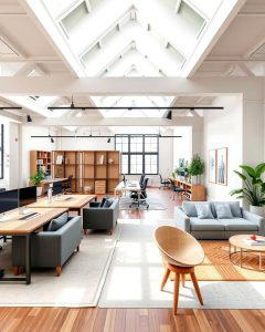 20 Loft Office Ideas for a Productive Workspace
