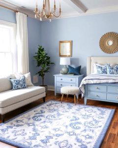 20 Periwinkle Bedroom Ideas for a Calming Retreat
