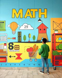 20 Math Mural Ideas for Creative Wall Decor