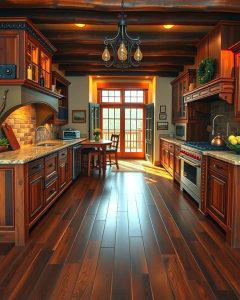 25 Kitchen With Dark Wood Floors Ideas for Elegance