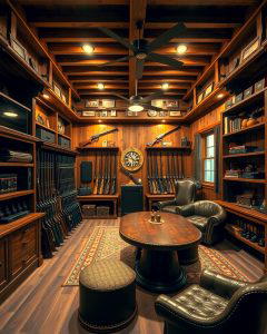 25 Gun Room Ideas for Secure and Stylish Storage