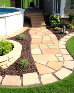 20 Above Ground Pool Walkway Ideas for Safety