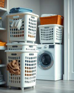 25 Laundry Basket Storage Ideas for a Tidy Home