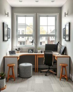 25 Desk in Front of Window Ideas for a Bright Workspace