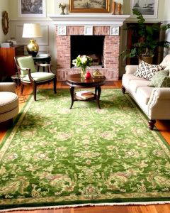 20 Green Carpet Living Room Ideas for a Bold Statement
