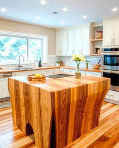 20 Stunning Waterfall Kitchen Island Ideas for a Modern Look
