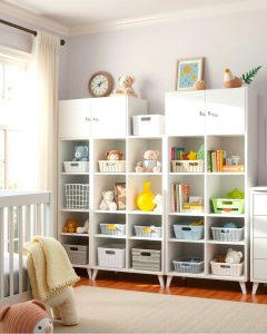 25 Nursery Storage Ideas for a Clutter-Free Space