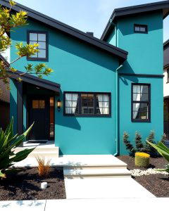 25 Teal House Exterior Ideas for a Bold and Beautiful Look