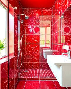 25 Red Bathroom Ideas for a Luxurious Feel